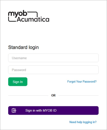 Understanding sign-in options
